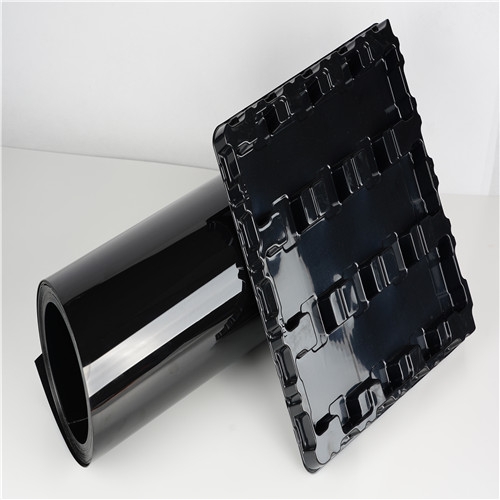 HIPS Black ESD Roll PS Conductive Sheet For Electronic Components ...